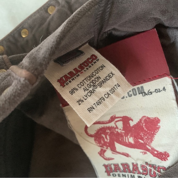 Parasuco | Jeans | Vintage Parasuco Velvet Studded Pants Jeans Flared ...